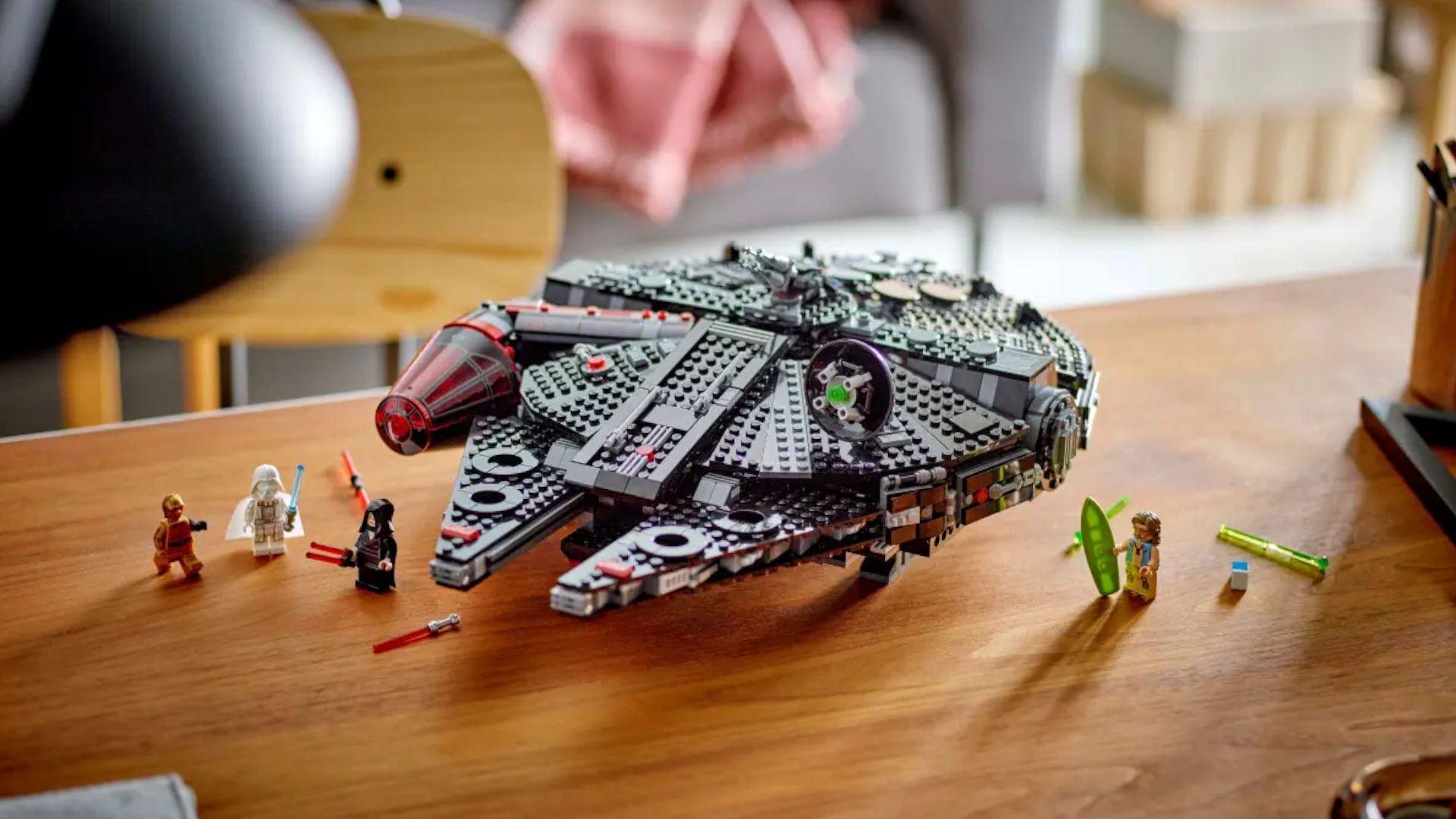 Millennium Falcon Lego Inside