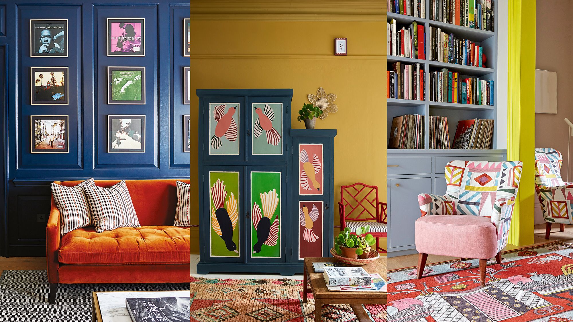 Colorful Modern Living Room Design A Minimalist House Full Of Color