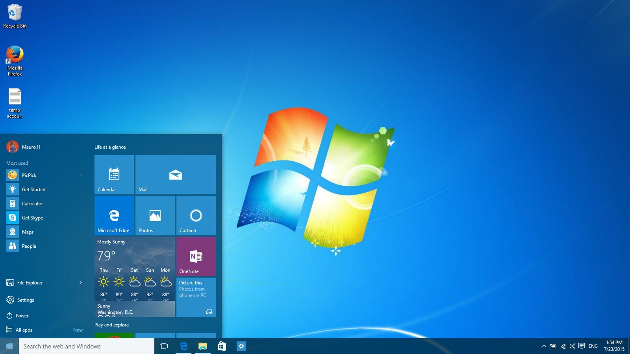 Windows 10 Build 10547 Features A New Environment Microsoft Rolls Out