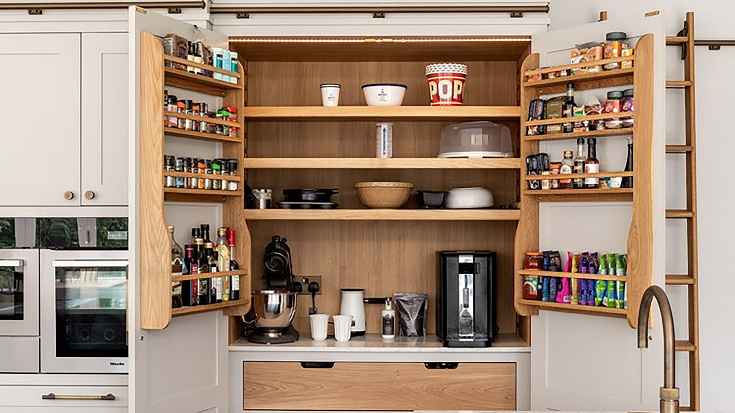 Slim Slide Pantry Cabinet Home Design Ideas Utensil Pantry Pull Out