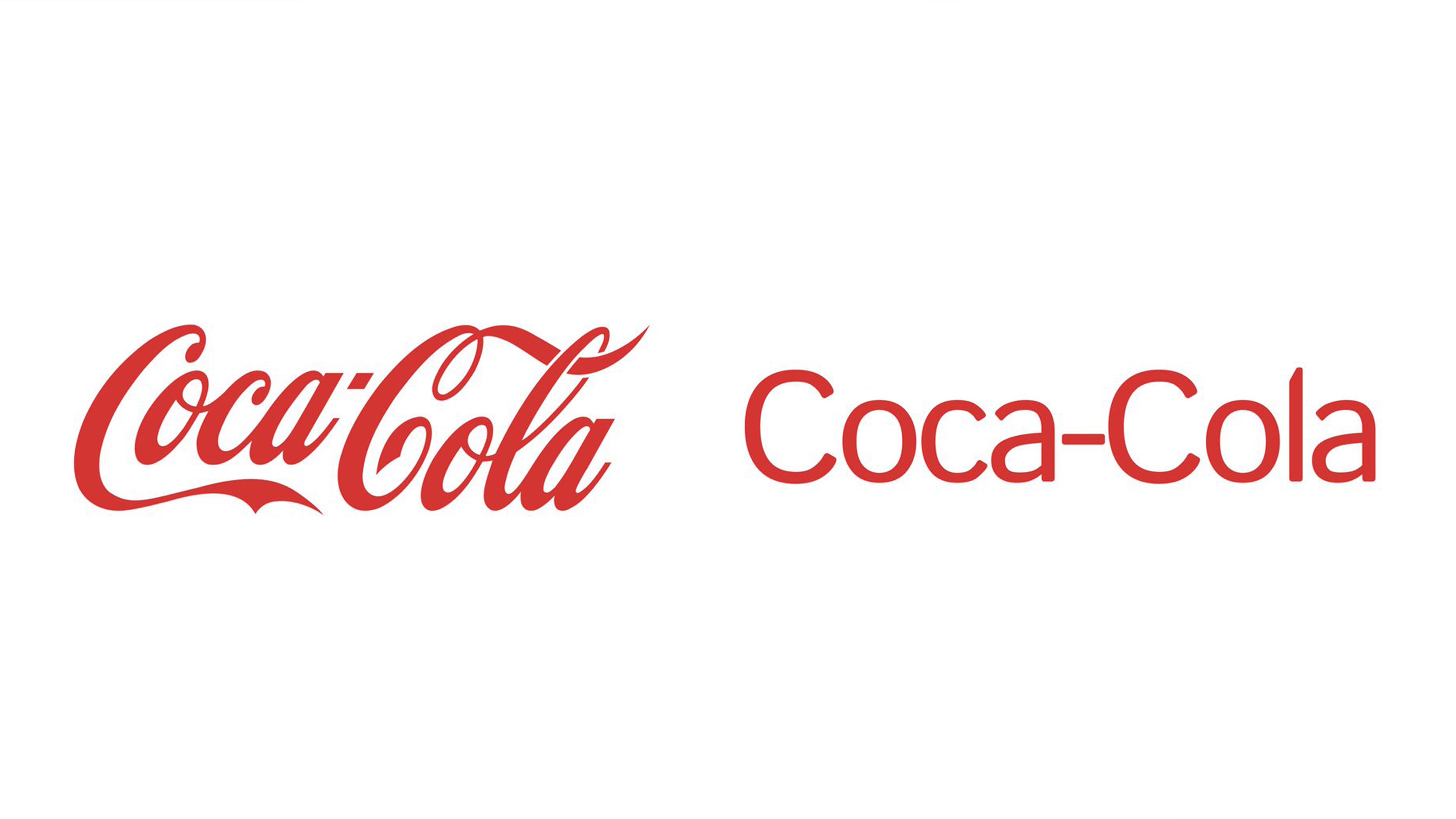 Coca Cola Inverted Logo