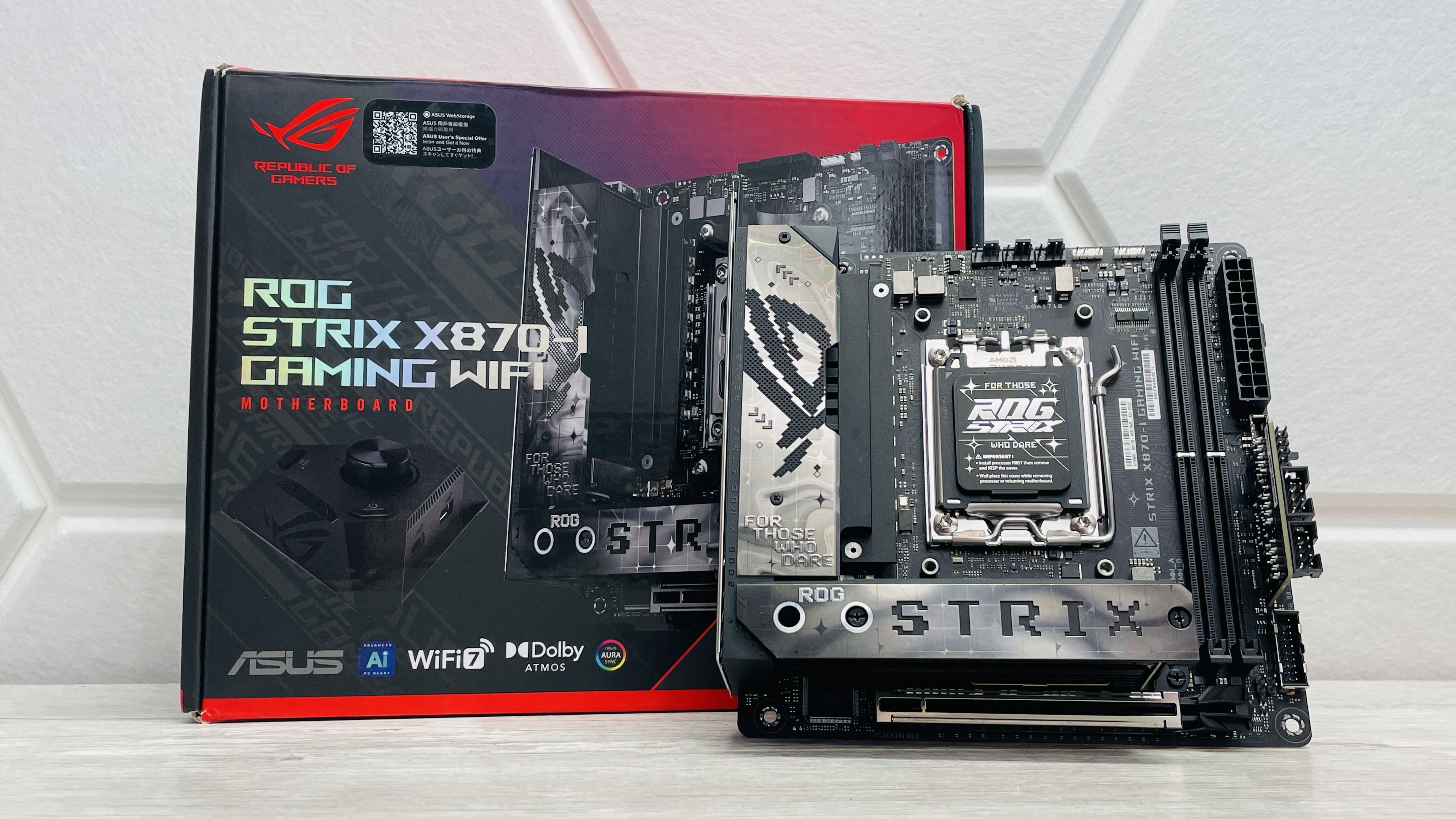 Asus ROG Strix X870-I Gaming WiFi review | PC Gamer Asus ROG Strix X870-I Gaming WiFi review | PC Gamer