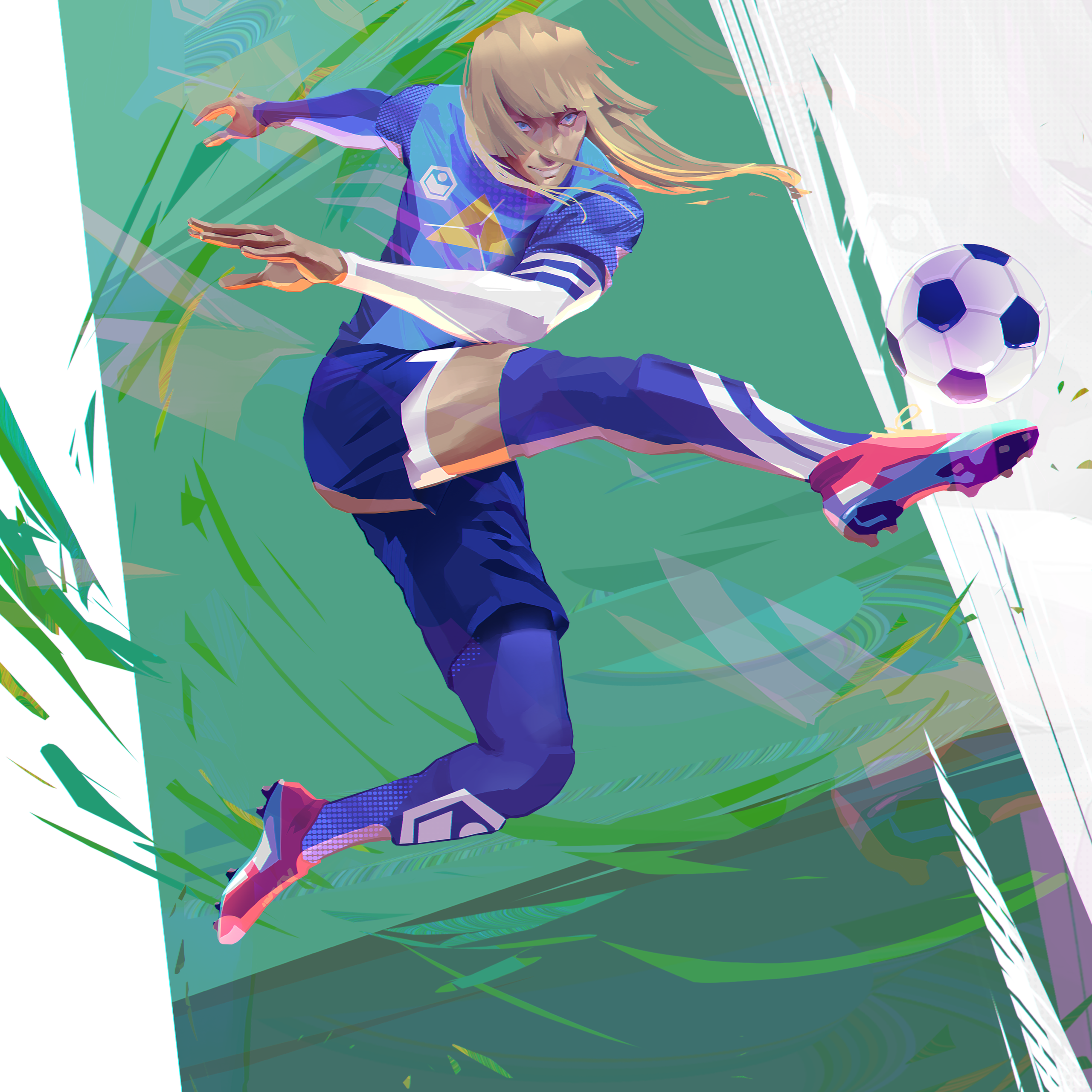 Anime Football Cartoon