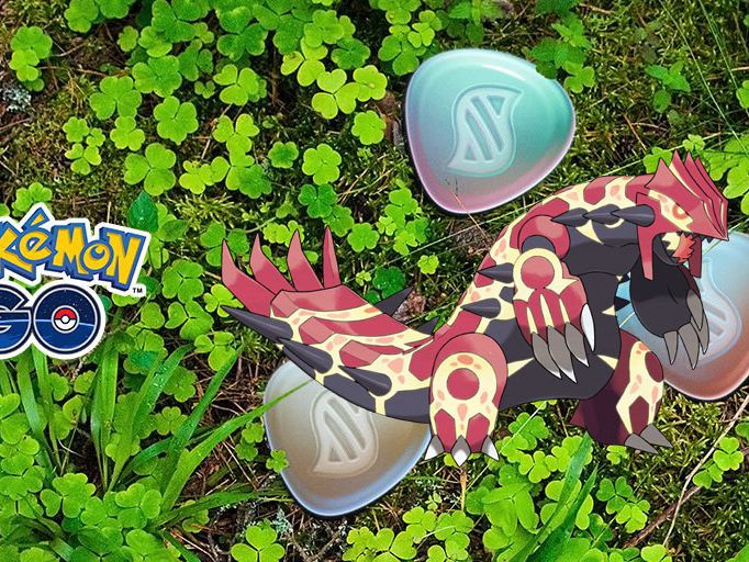 Legendary Pokémon Groudon