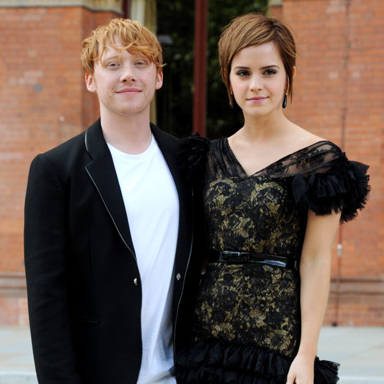 Emma Watson Kyssing Rupert Grint Scene Harry Potter And The Deathly
