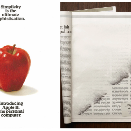Claim Print Advertisements