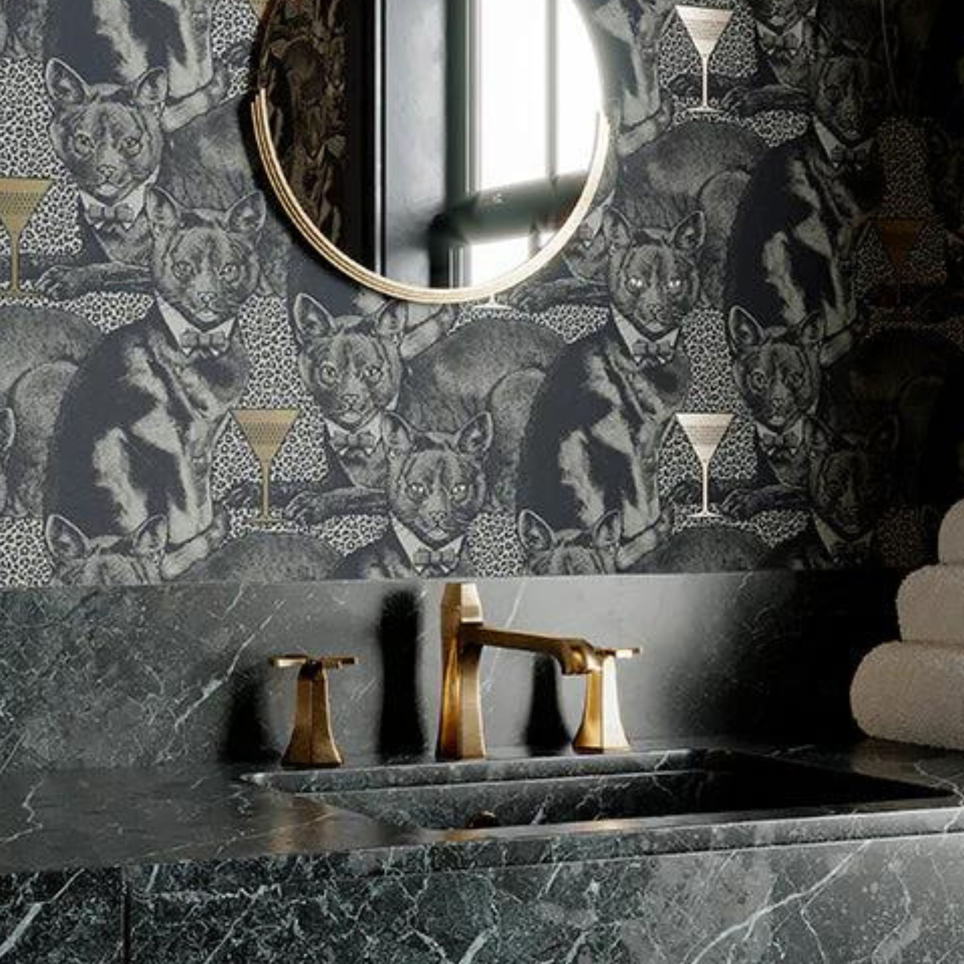Black Very Small Bathrooms