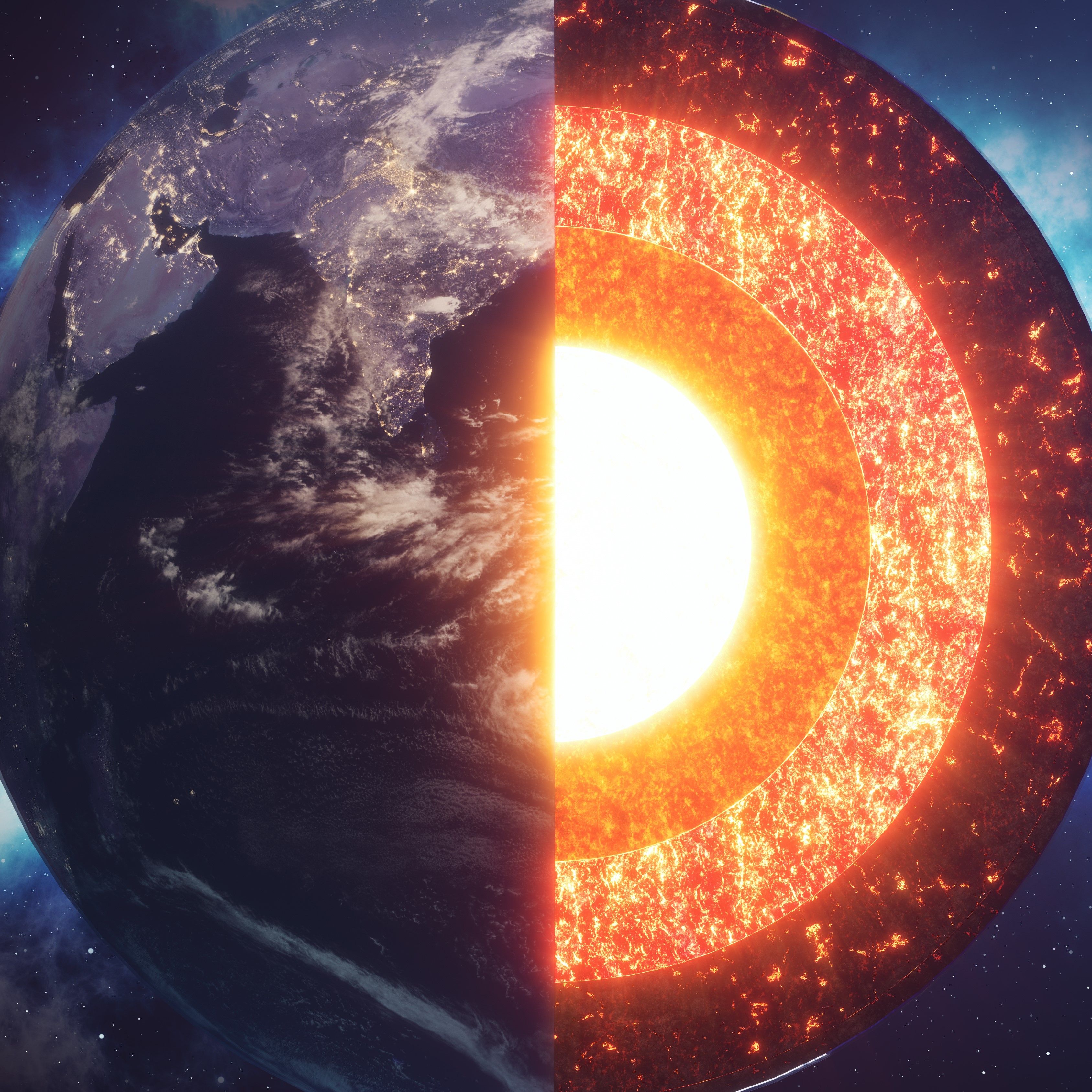 Planet Inside Earth Diagram