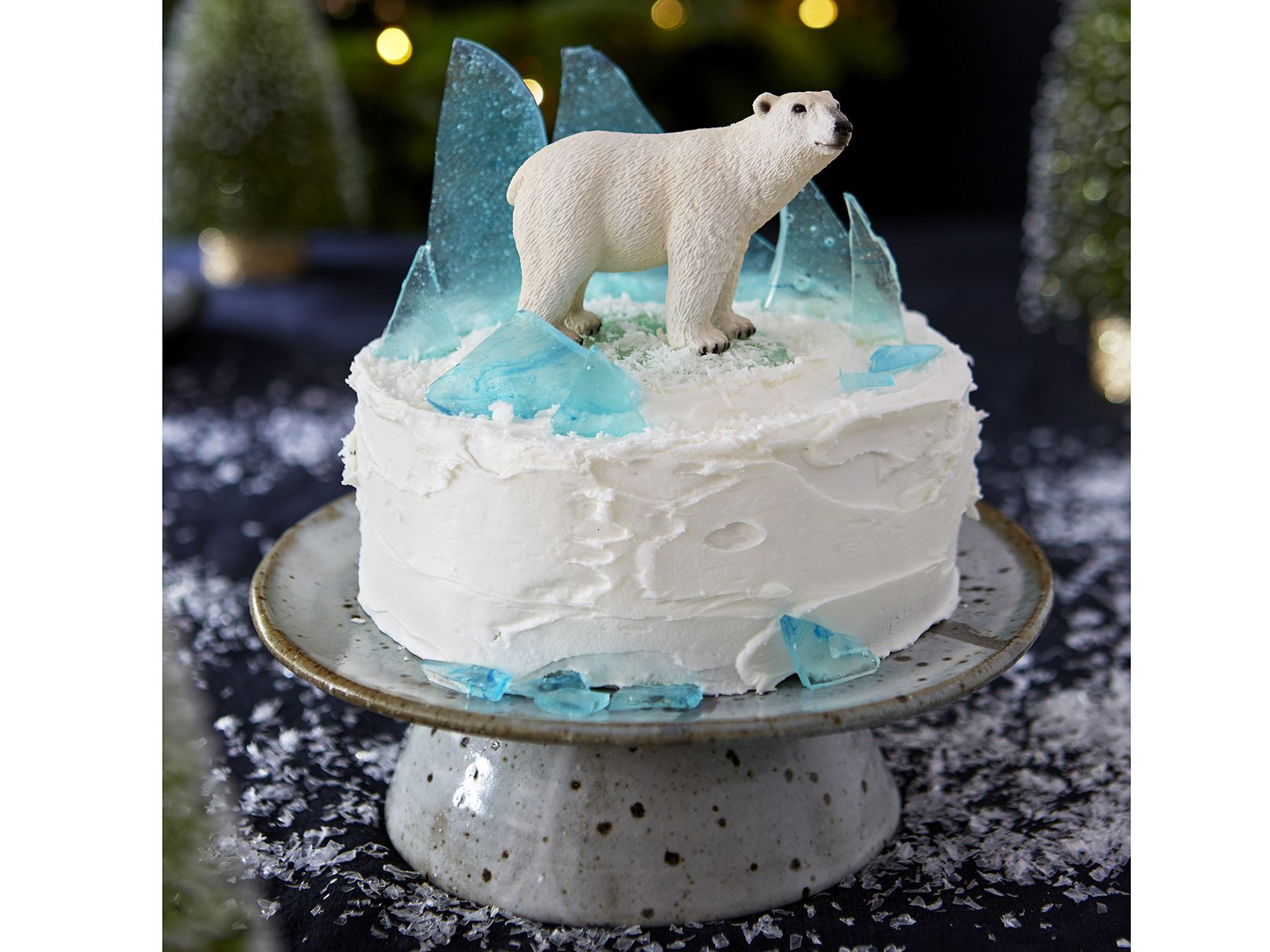 Arctic Cake Decorations Polar Bear Wedding Cake Topper | Winter