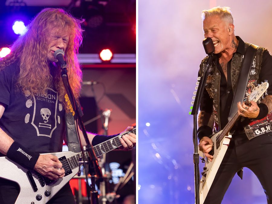 Dave Mustaine En James Hetfield Dave Mustaine (megadeth)