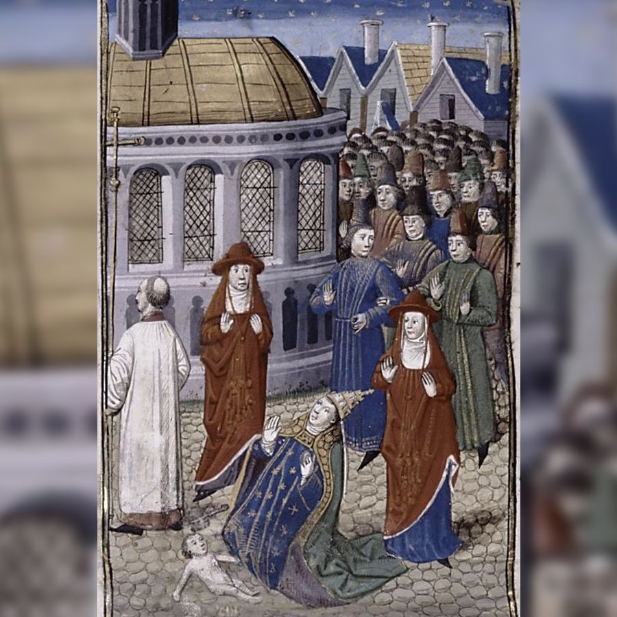 Female Pope Drawings