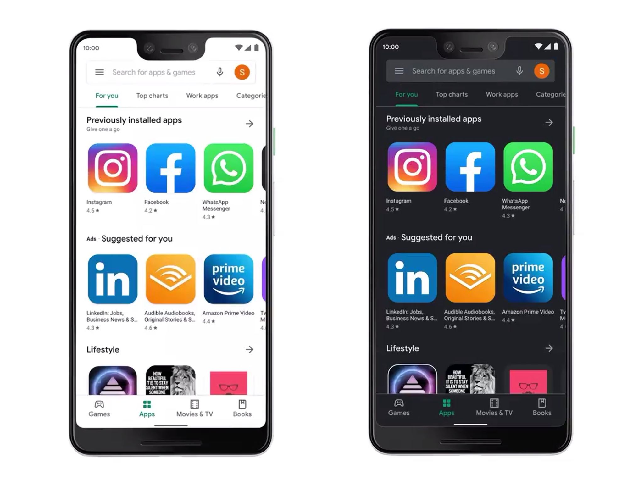 Enable Google Play Store Dark Mode On Android Youtube