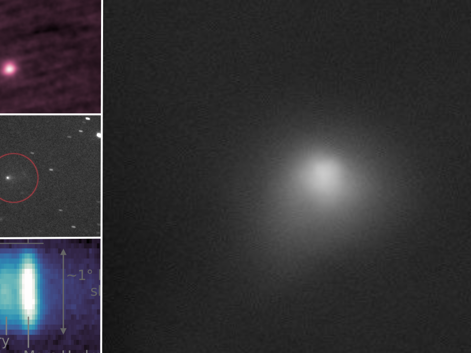 Comets On Earth Photos Nasa Comet Tsuchinshan ATLAS Puts On Show From
