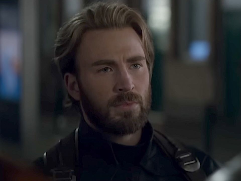 Chris Evans Beard 2014