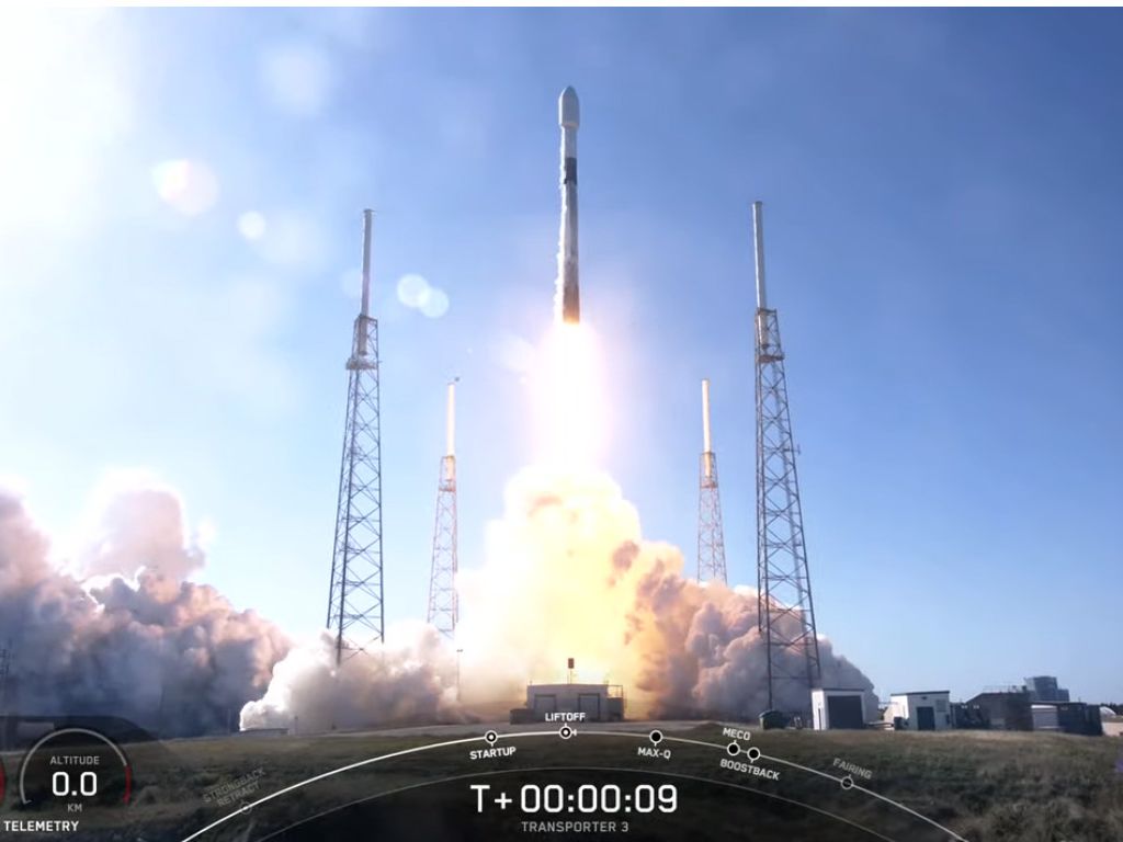 First Rocket Into Space Ship