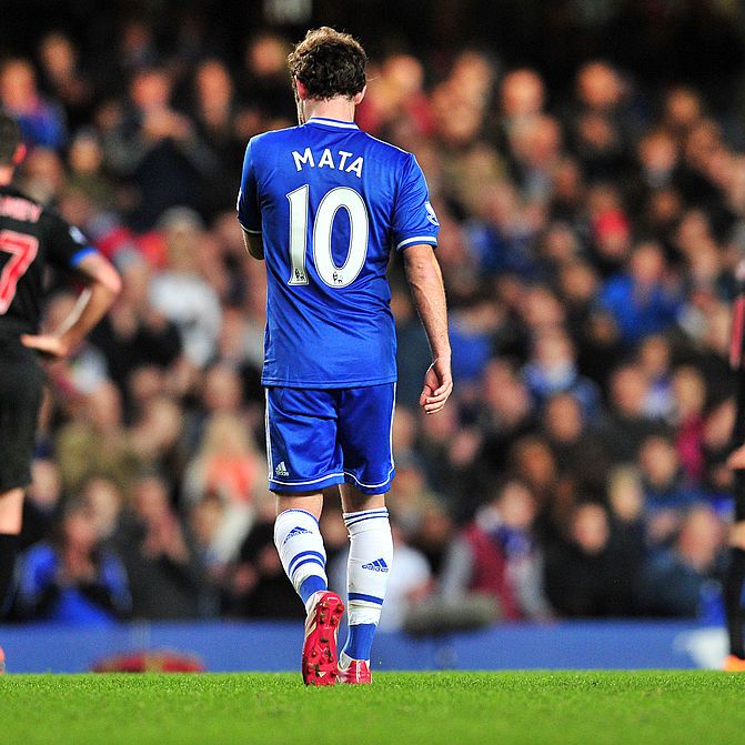 Juan Mata Chelsea Champions