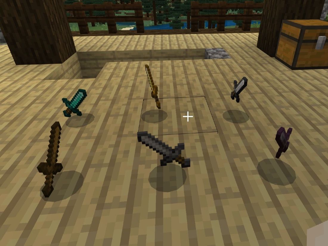 Minecraft Crafting Ideas Weapons