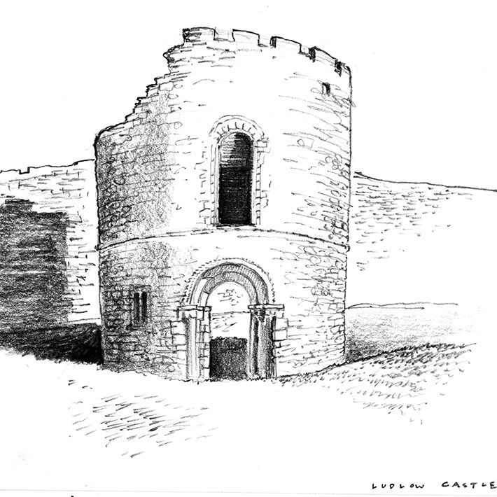 Medieval Manor House Drawing Manor House Drawing At PaintingValley.com