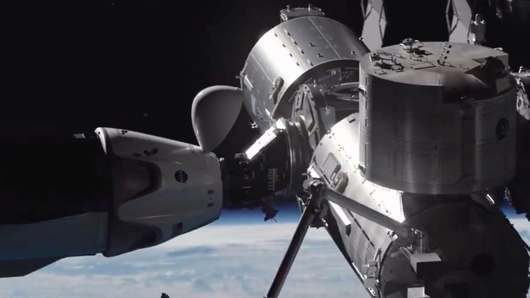 Spacex Dragon V2 Flight Animation