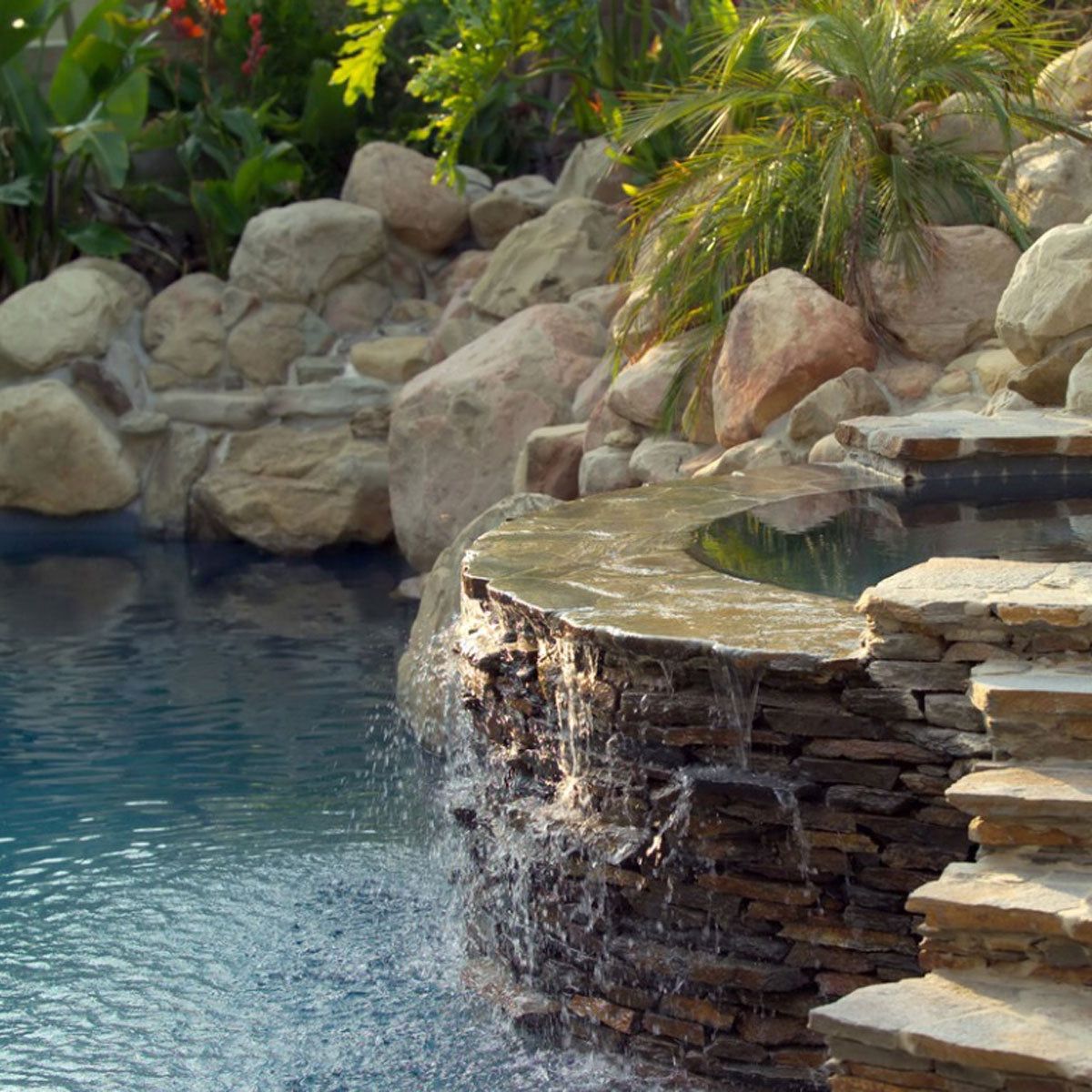 Natural Swimming Pools Rock