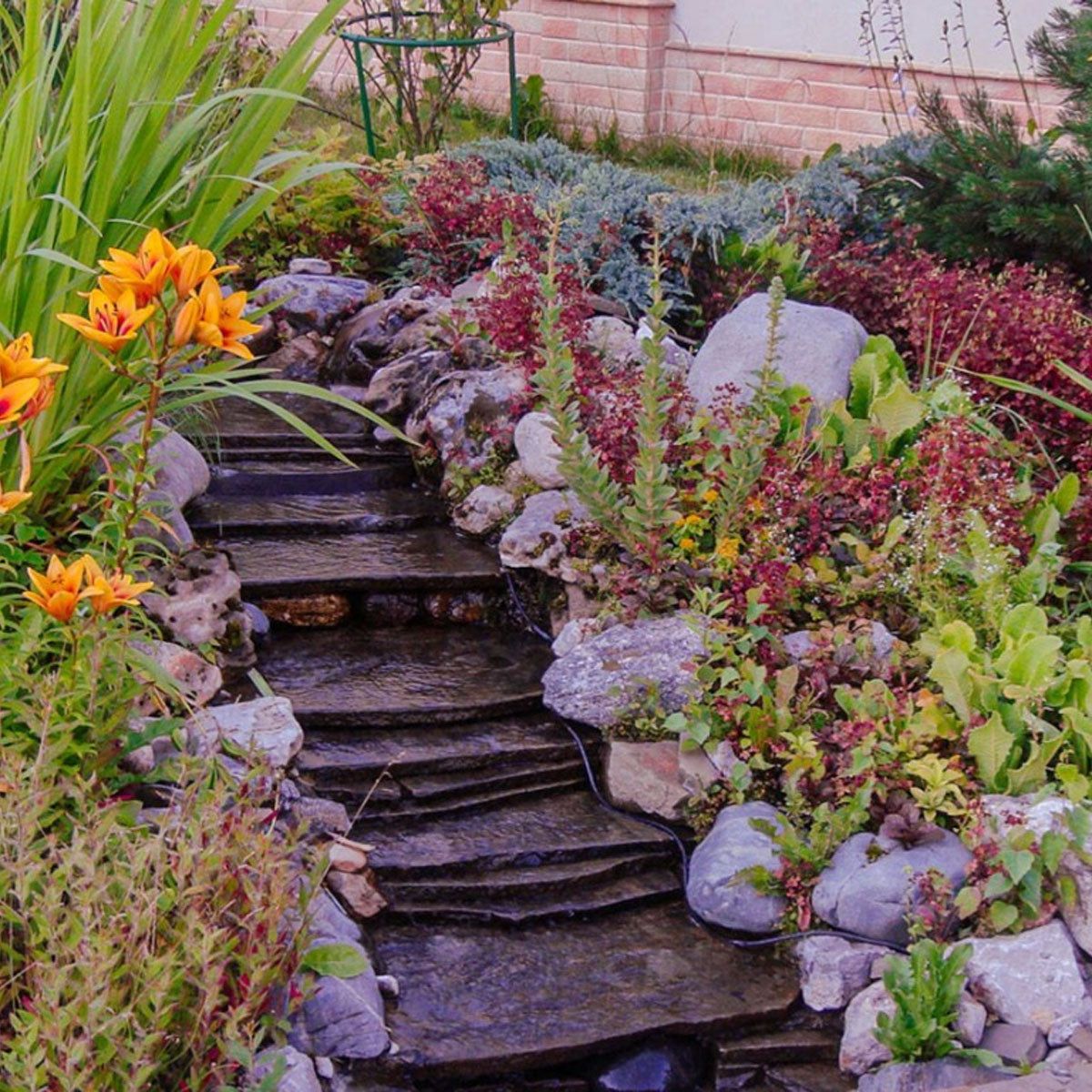 Rain Garden Design Hillside Rain Gardens