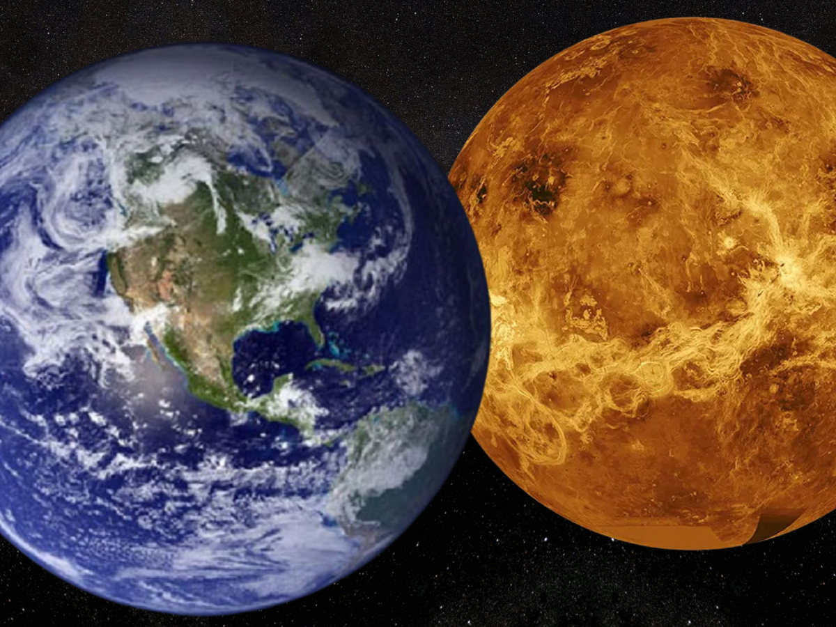 Earth And Venus