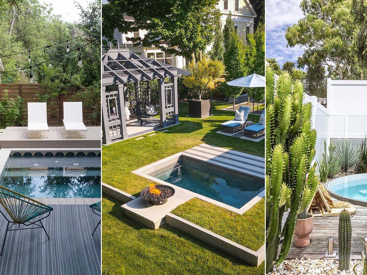 Patio Ideas Small Swimming Pool