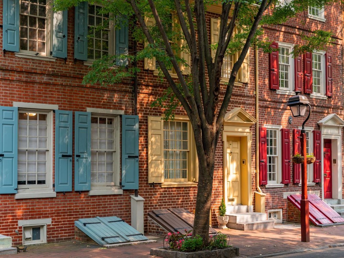Brown Red Brick Exterior Homes