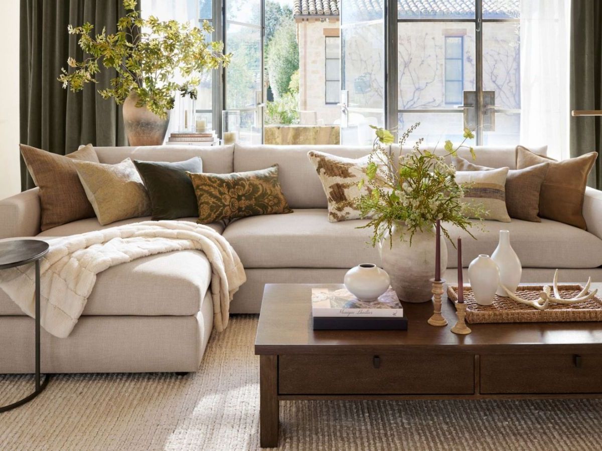 Pottery Barn Living Rooms Decorating Ideas Hgtv