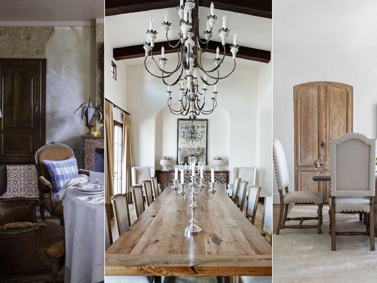 Rustic French Country Dinning