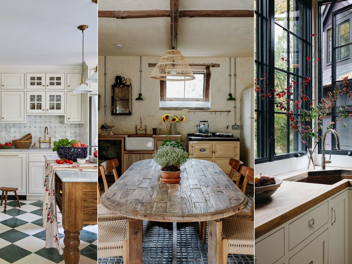 Cozy English Cottage Kitchen