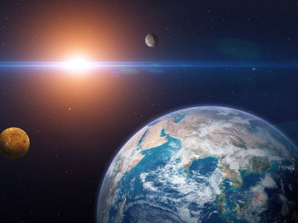 Earth Sun And Planets