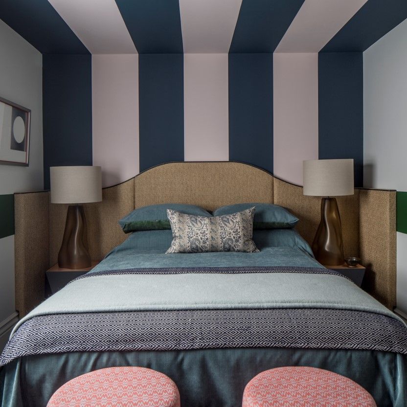 How To Paint Stripes On A Bedroom Wall How To Paint Wall Stripes