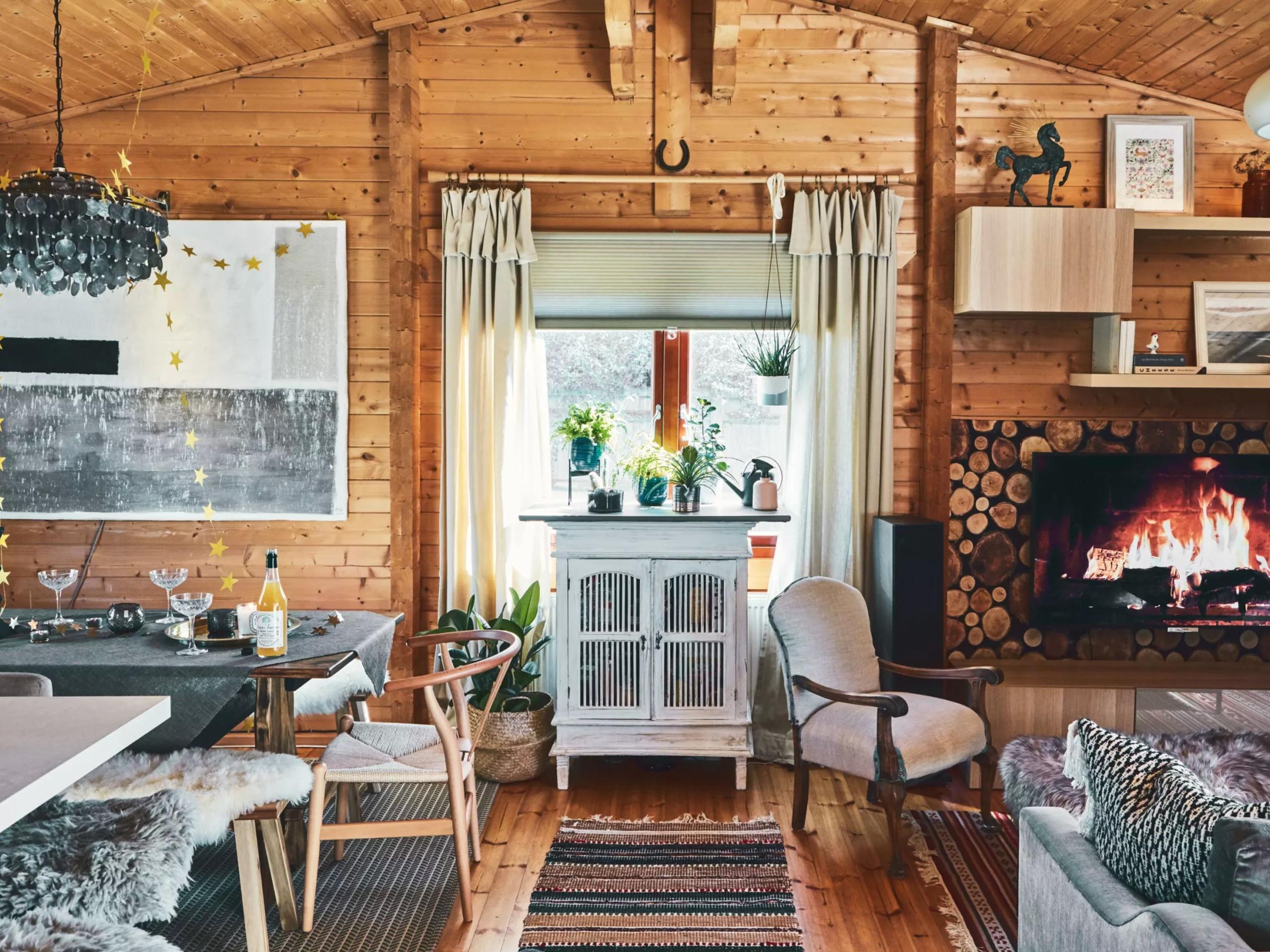 50 Best Small Log Cabin Homes Interior Decor Ideas Cabin Interiors