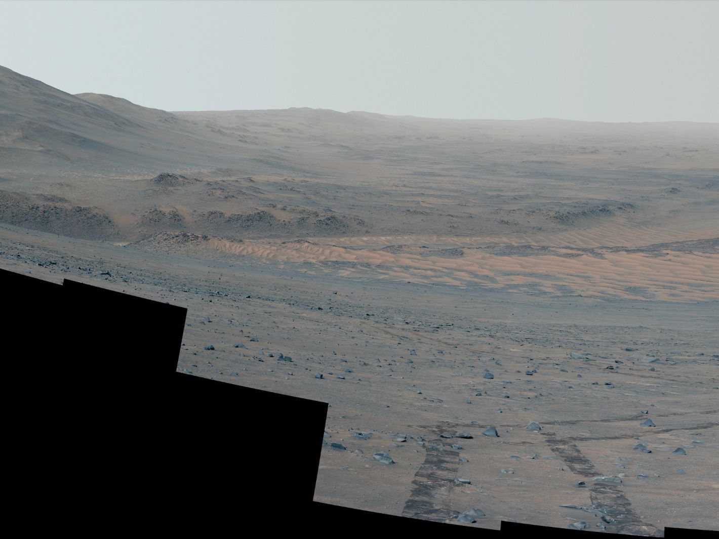 Mars Rover Side View