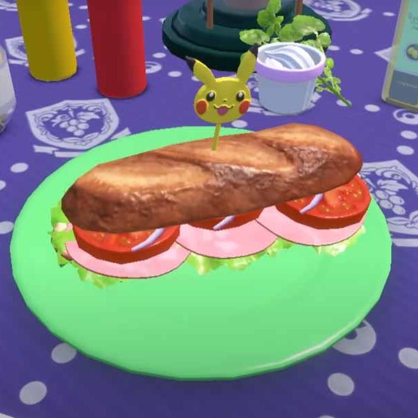 Fire Type Sandwich Pokemon Scarlet