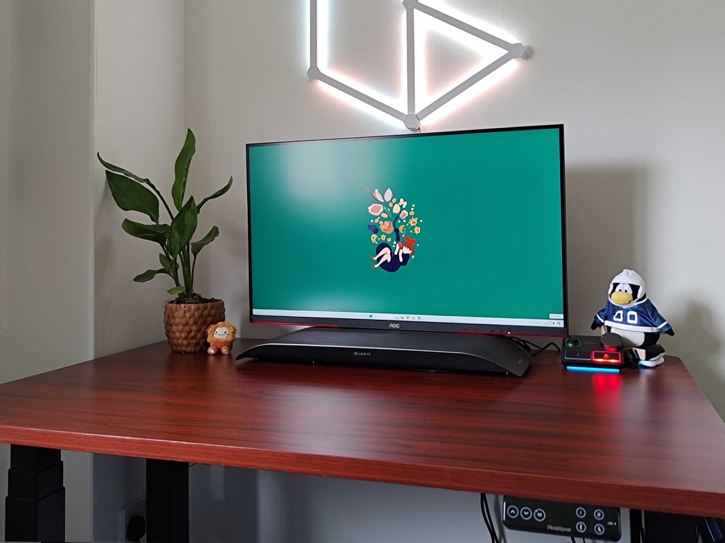 Awesome Hydraulic Computer Desk