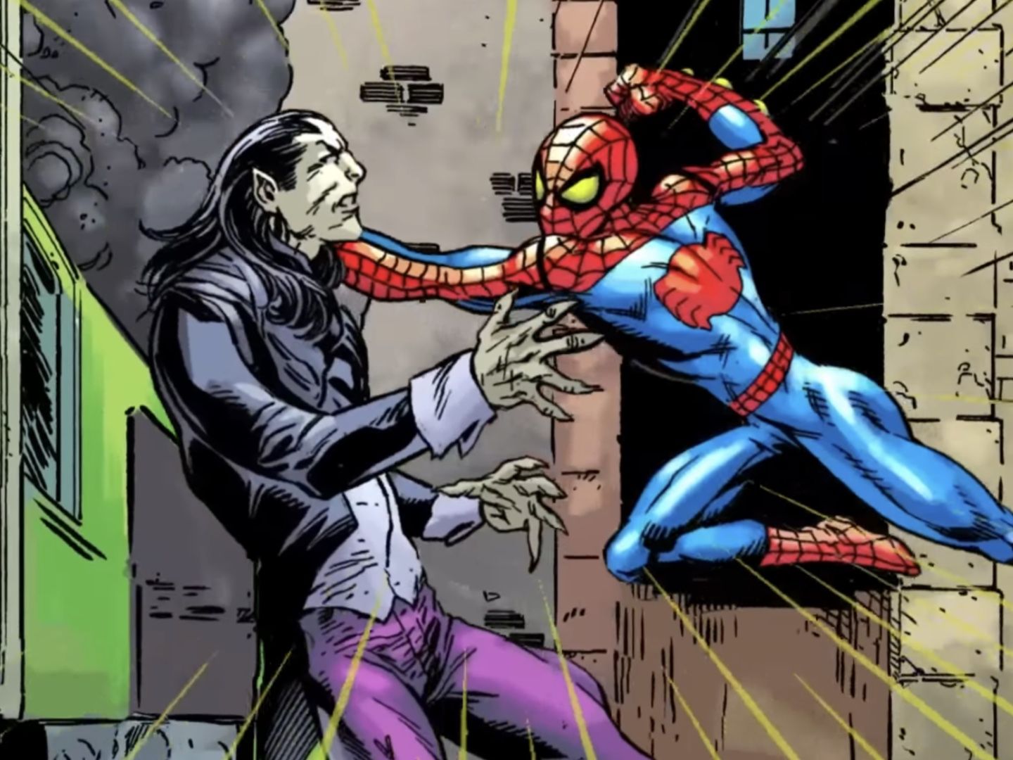 Spiderman Schurken Bloedbad