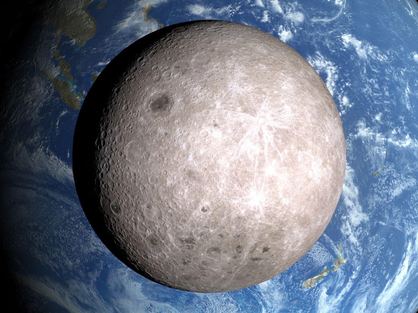 Do We Now Understand Why The Moons Near And Far Sides Look So