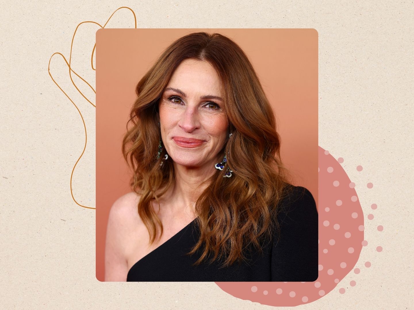 Julia Roberts Rood Haar