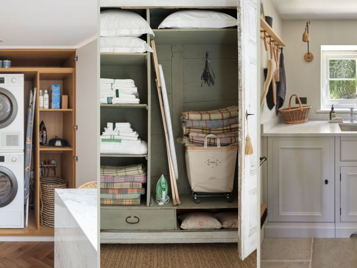 Laundry Room Storage Designs