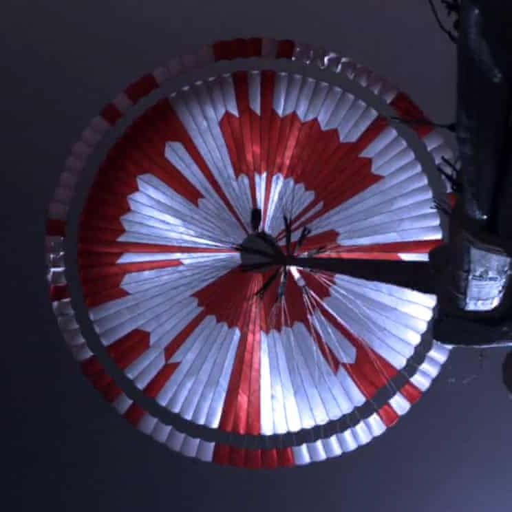 Mars Perseverance Rover Parachute