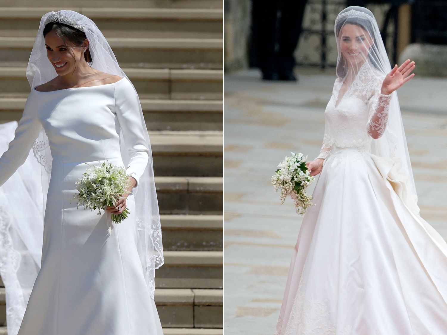 Kate vs meghan wedding dress 60 photos - Astyledwedding.com