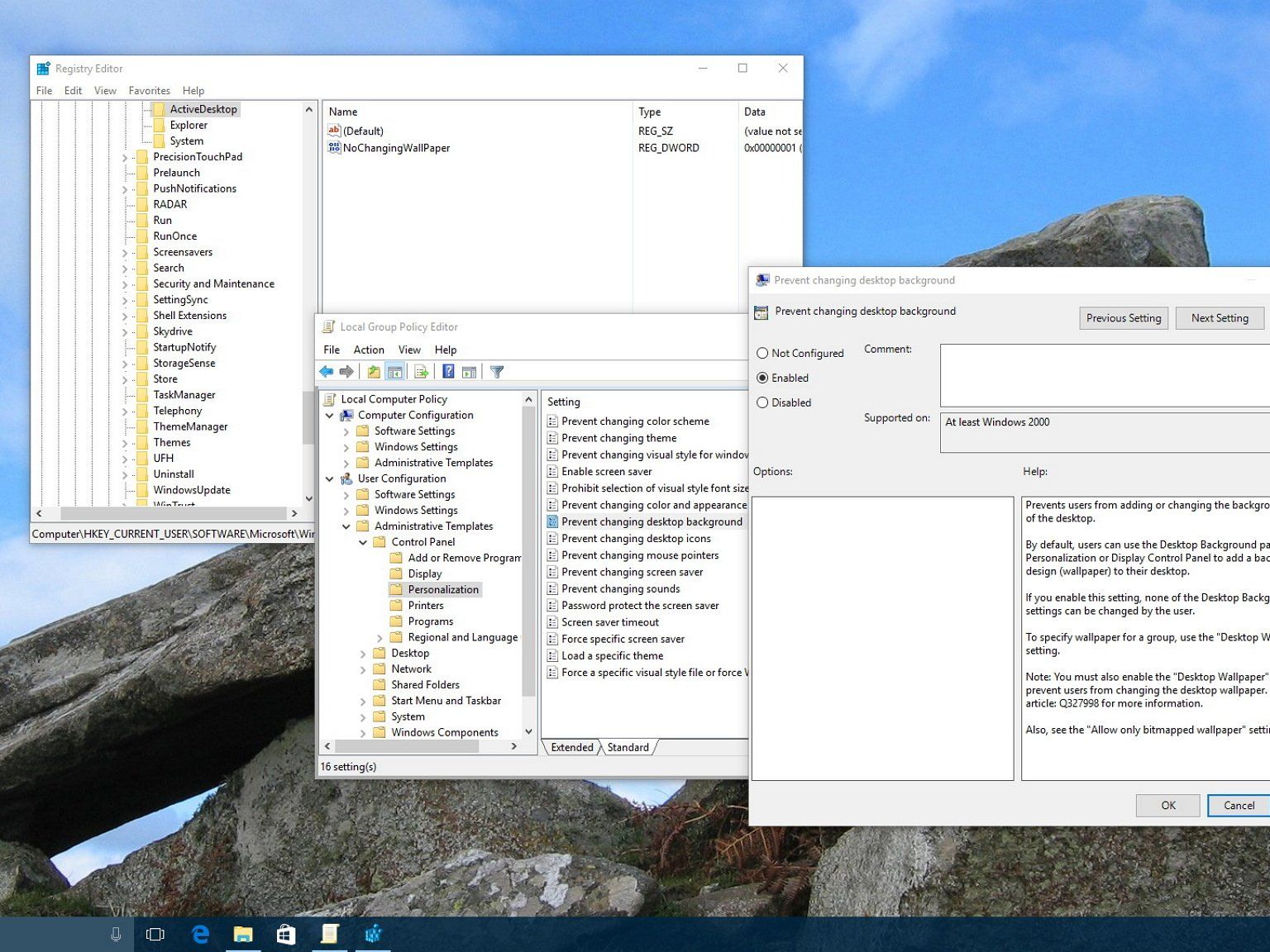 Open Wallpaper Settings Windows 10 - Infoupdate.org