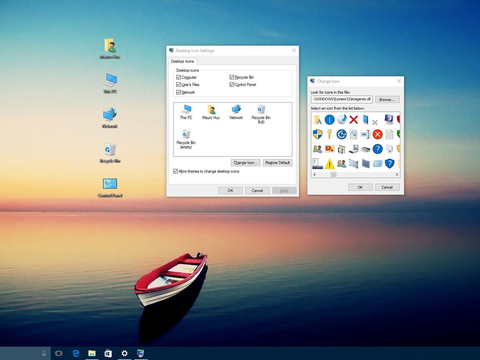 Computer Desktop Icons