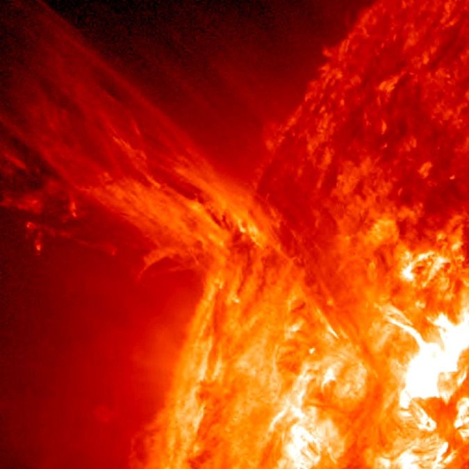 Solar Flare Destroy Earth