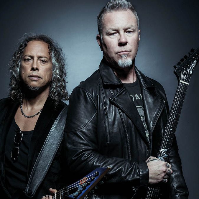 James Hetfield Svart Perle