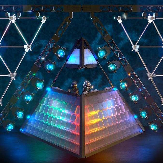 Inside Daft Punks Pyramid Illuminati & Transhuman Symbolism Of Daft