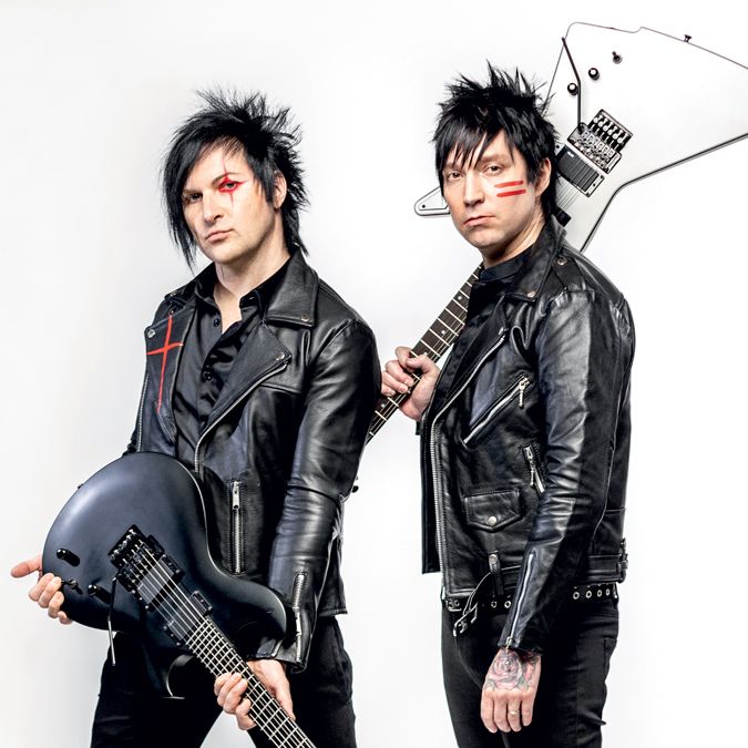 Jake Pitts With Makeup Black Veil Brides' Jake Pitts And Jinxx Talk