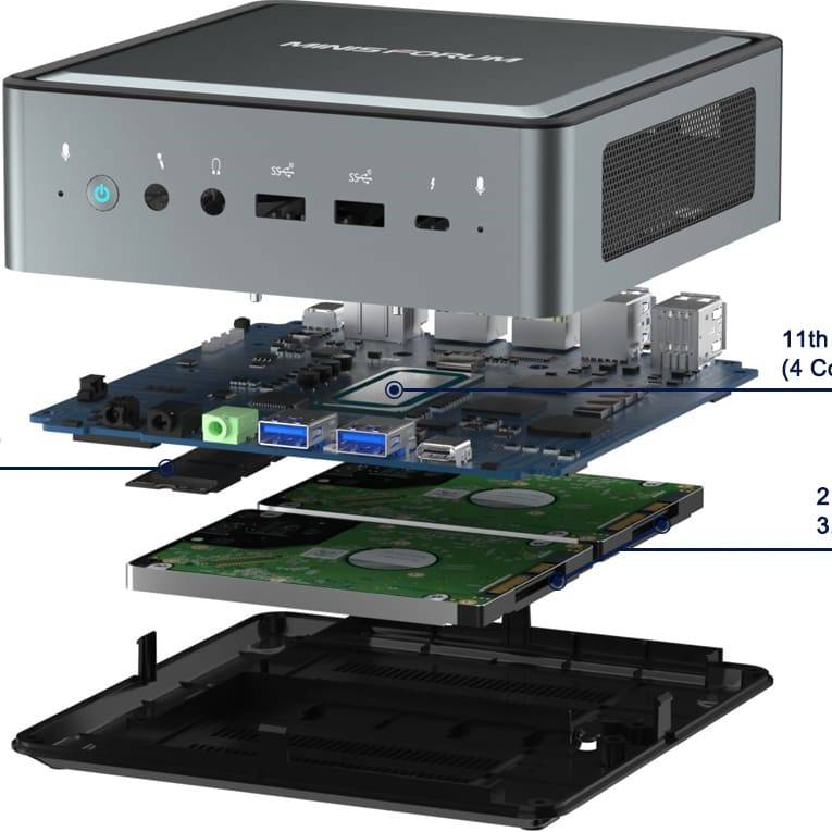 Minisforum's TL50 Mini PC Packs in Tiger Lake, Xe Graphics Minisforum's TL50 Mini PC Packs in Tiger Lake, Xe Graphics